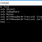What is the fastest lock in C# | Myoddweb.com